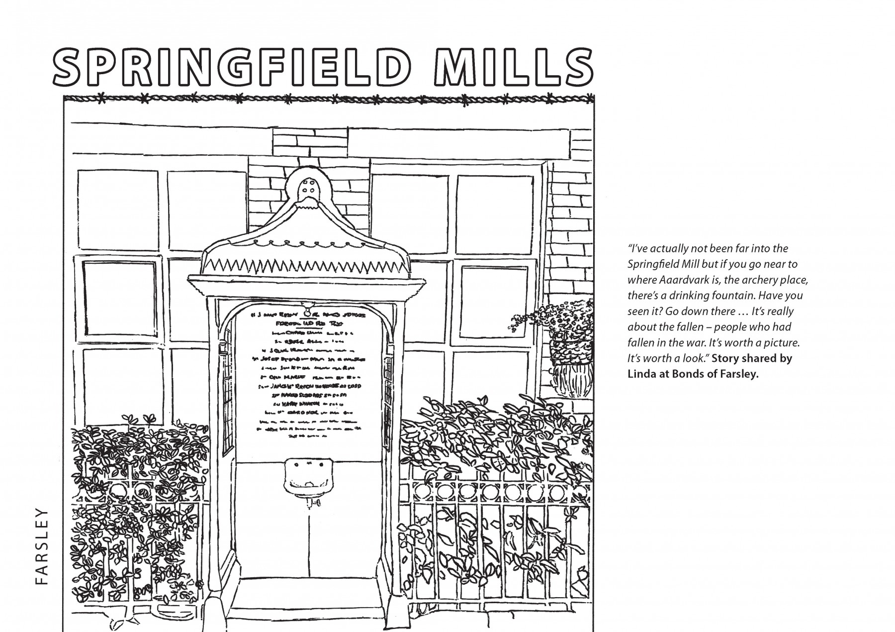 Farsley: a colouring book – 365LeedsStories